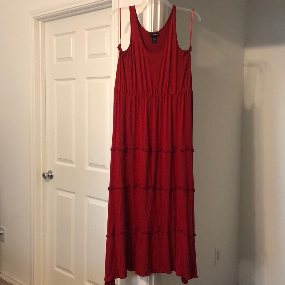 Lane Bryant Red Maxi Dress - Gem